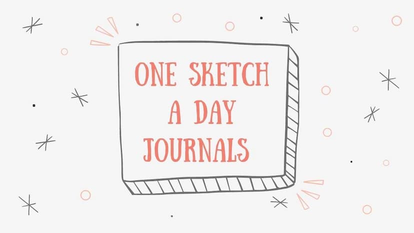 Unlock Your Creativity with One Sketch A Day Journals | Just Plan Books