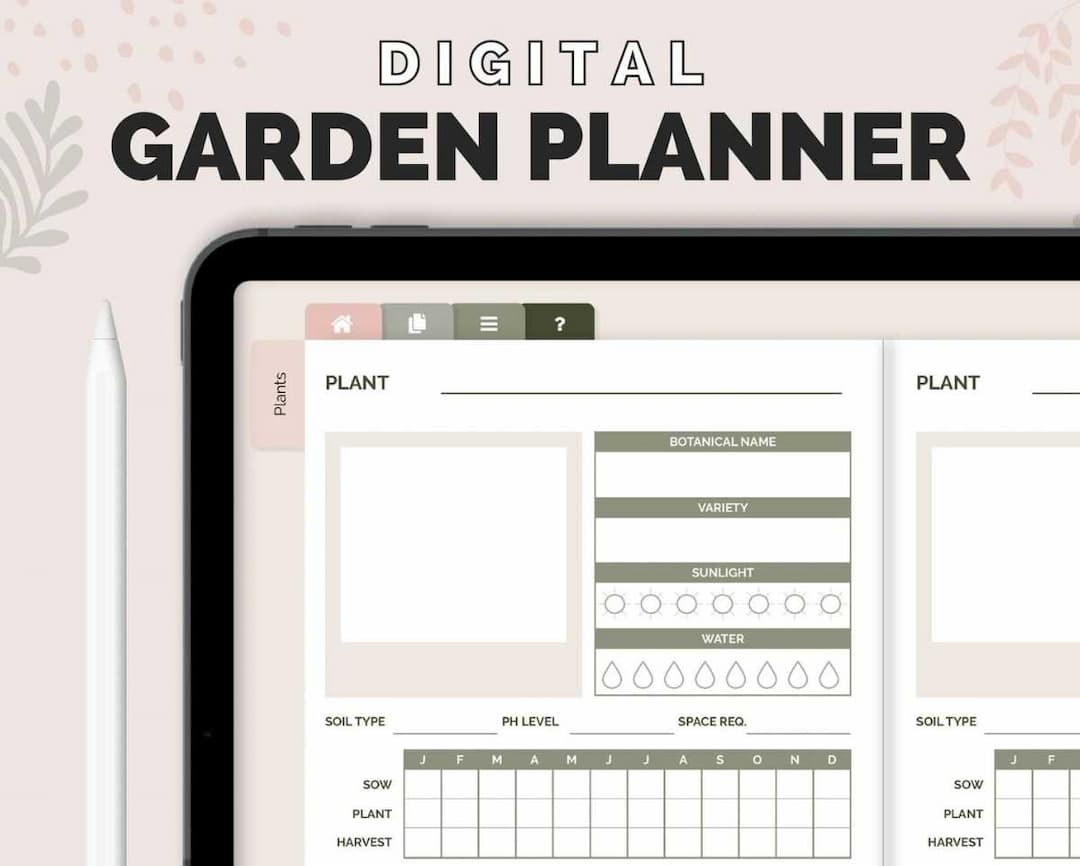 The Ultimate Printable Garden Planner: Organise, Plan, and Thrive ...