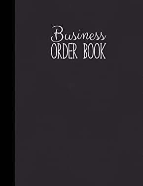 Business Order Book | Just Plan Books