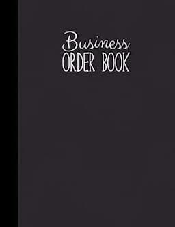 Business Order Book | Just Plan Books